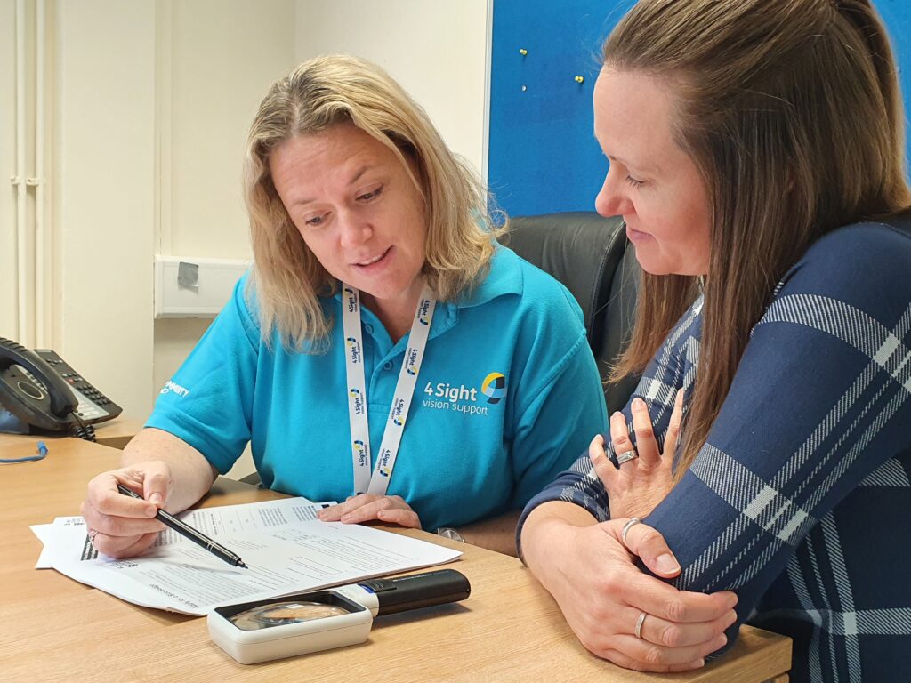 Claiming Government Benefits – How 4Sight Vision Support Can Help